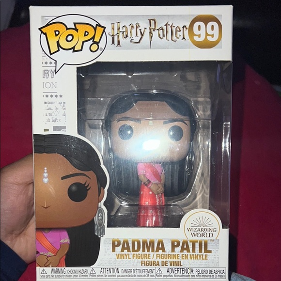 Funko | Toys | Funko Pop Harry Potter Padma Patil In Red Sari | Poshmark